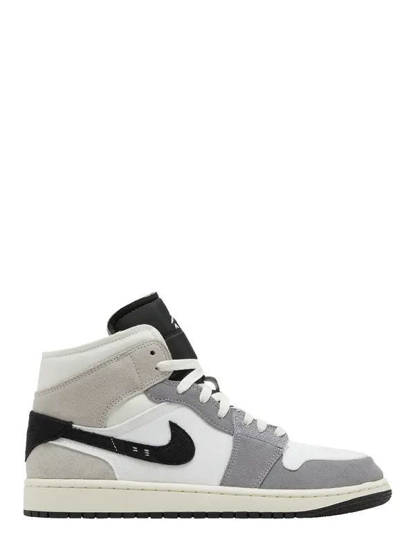 JORDAN 1 Mid Se Craft 'inside Out Cement - Grey