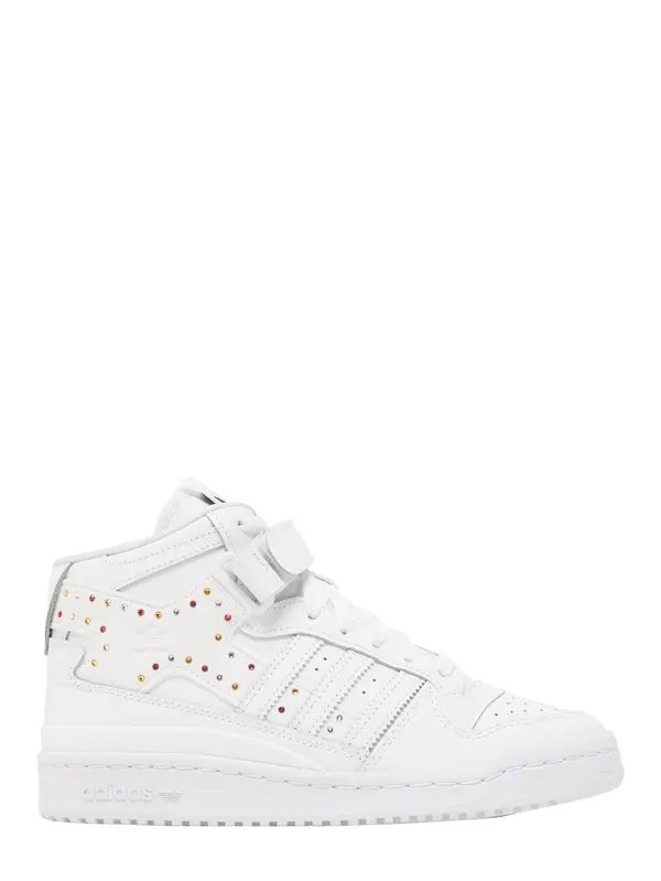 Adidas Swarovski X Forum Mid Sneakers - White