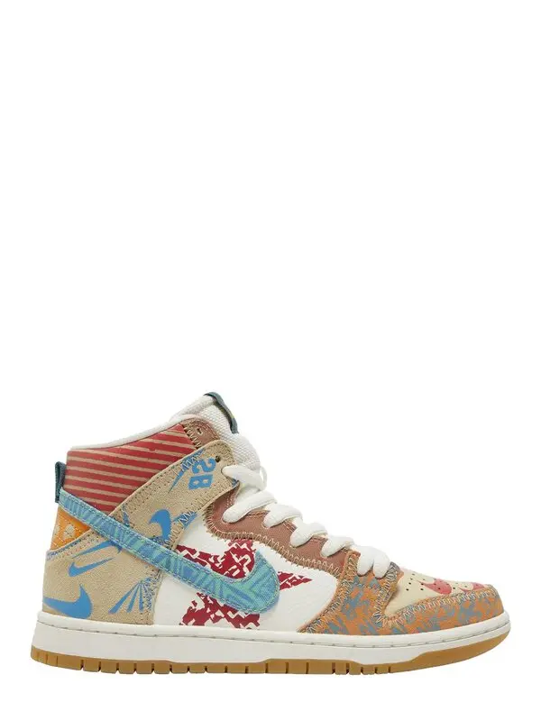 Nike Dunk High "what The" Thomas Campbell - Multicolor