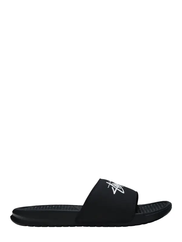 Nike X Stussy Benassi Slides - Black