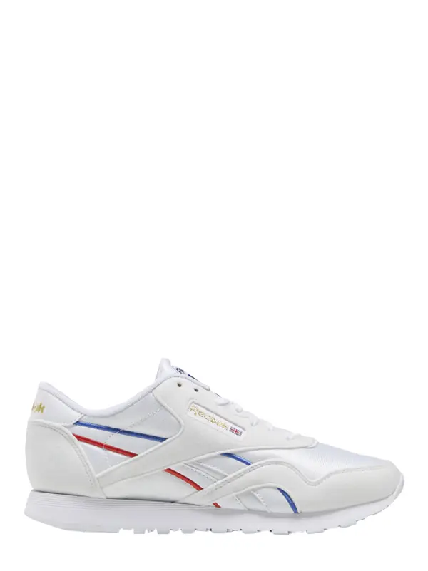 REEBOK Classic Nylon Collage Of Flags - White