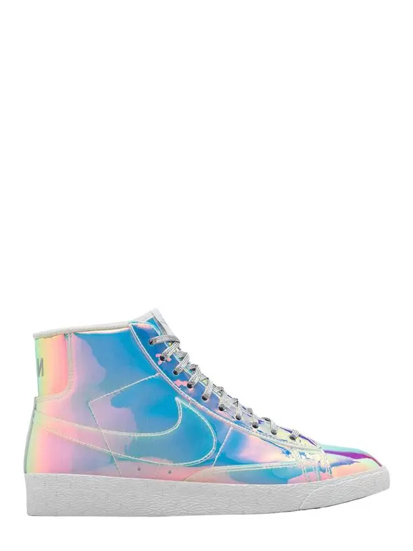 Nike Blazer Mid Prm Qs 'iridescent' High-top Sneakers - Multicolor