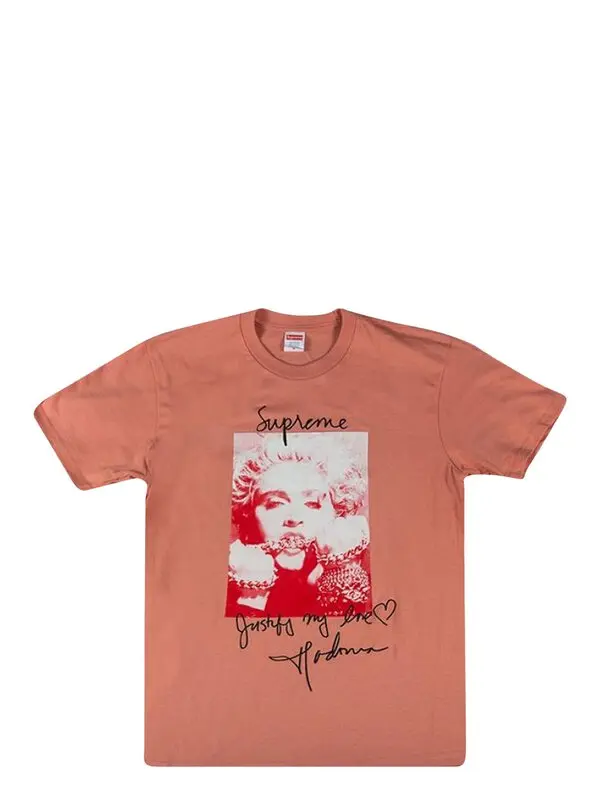 Supreme Madonna Tee 'terra Cotta - Orange
