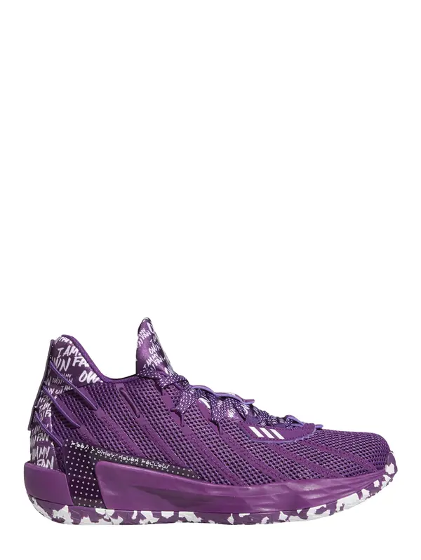 Adidas Dame I Am My Own Fan Glory Sneakers - Purple