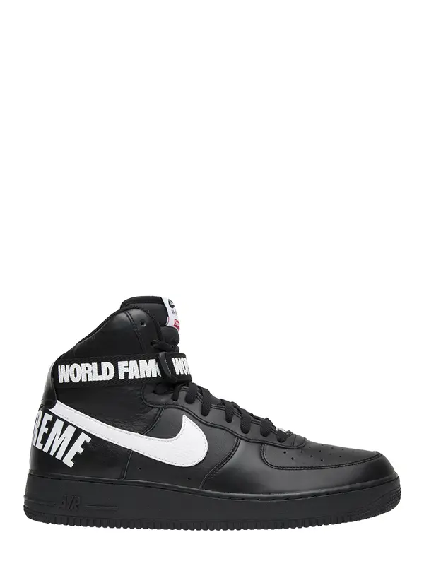 Nike Supreme X Air Force 1 High Sp Sneakers - Black