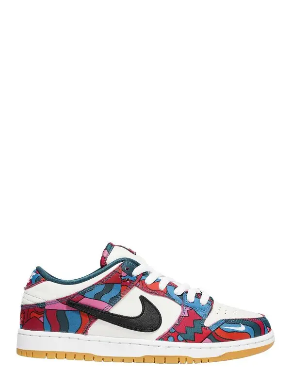 Nike Parra Dunk Low Sb Abstract Art Sneakers - Multicolor