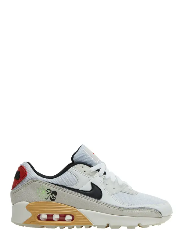 Nike Air Max 90 Se 'swoosh Fiber' Sneakers - White
