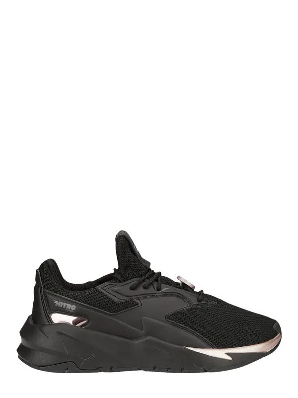 PUMA Fier Nitro Metallic Sneakers - Black