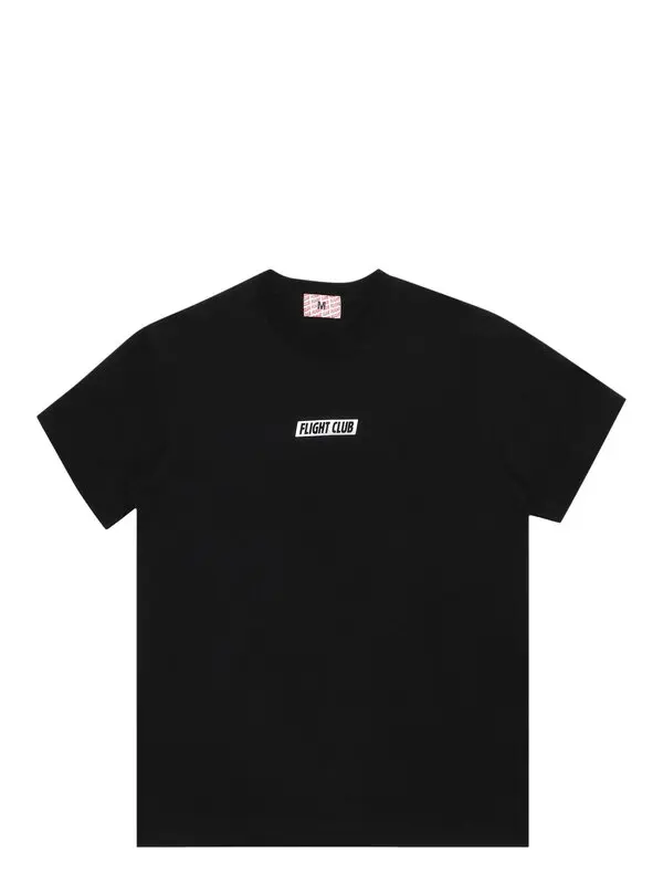 FLIGHT CLUB Slant Logo Tee /white - Black