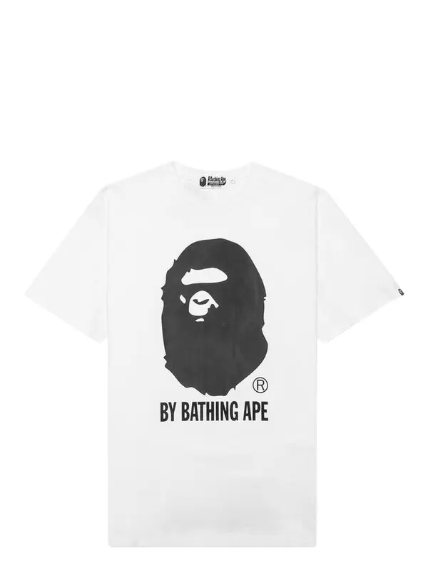 A BATHING APE Thermography Bathing Ape Tee - White