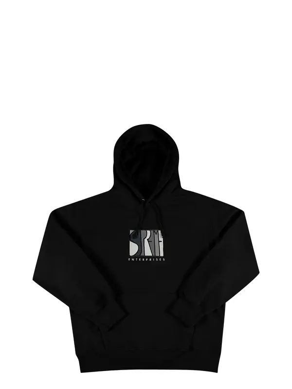 Supreme Enterprises Hooded Sweatshirt - Black