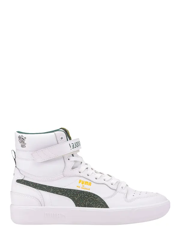 PUMA Mr. Doodle X Sky Lx Mid 'wavy Doodles' Sneaker - White