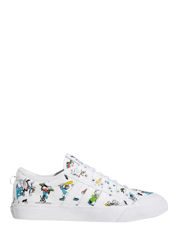 Adidas Disney X Nizza Sport Goofy Pack Sneakers - White