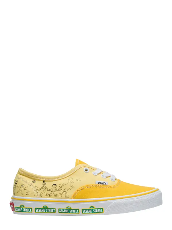 VANS Sesame Street X Authentic 'sesame Street Family - Yellow