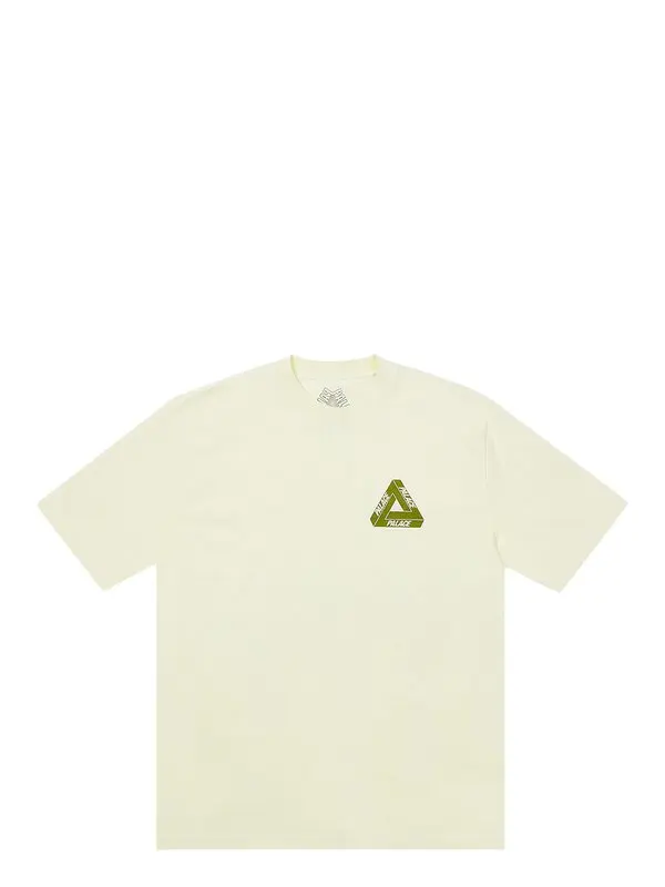PALACE Reacto Tri-ferg T-shirt - Yellow