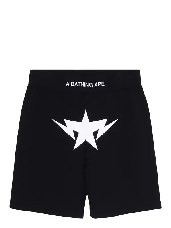 A BATHING APE Twinsta Sweatshorts - Black