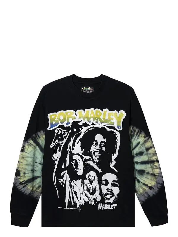 MARKET Bob Marley Punk Long-sleeve T-shirt - Multicolor