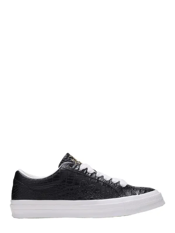 CONVERSE Golf Le Fleur X One Star Low 'gator Collection - Black