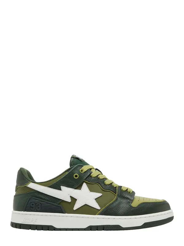 BAPE Sk8 Sta #2 M1 Sneakers - Green