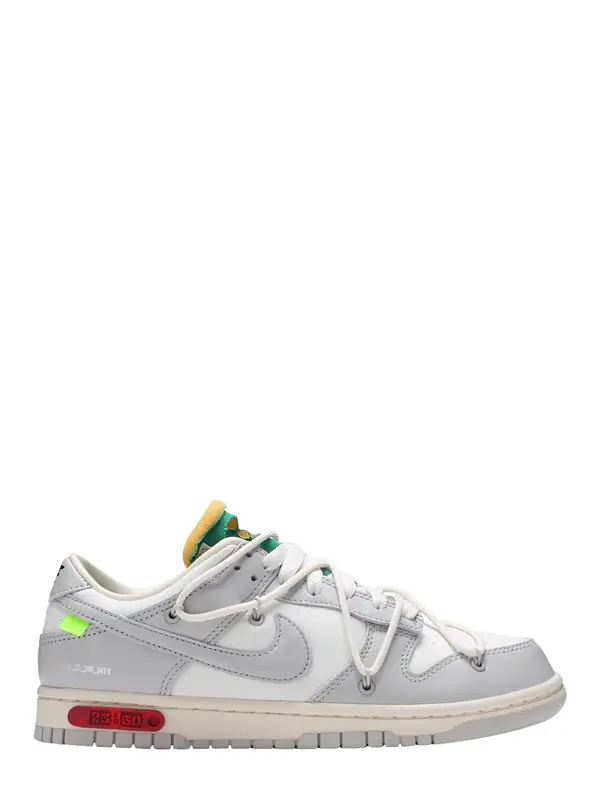Nike Off- X Dunk Low 'lot 25 Of 50 - White