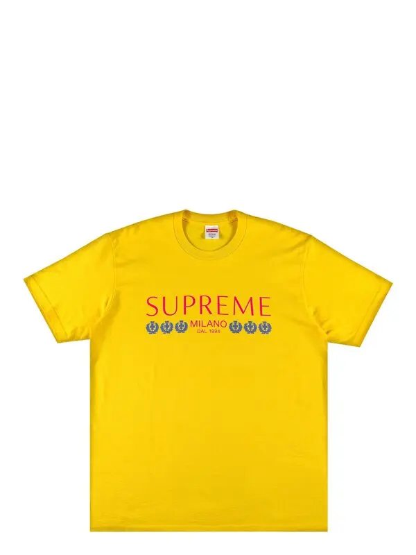 Supreme Milano Tee - Yellow