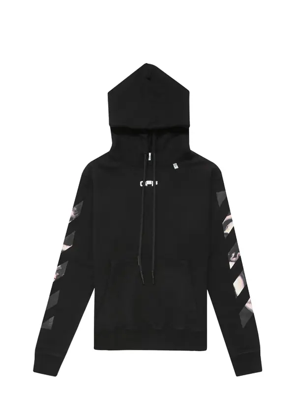 Off-White Caravaggio Arrows Hooded Sweatshirt - Black