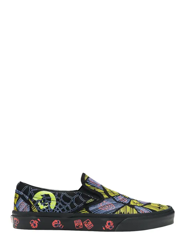 VANS The Nightmare Before Christmas X Classic Slip-on 'oogie Boogie - Black