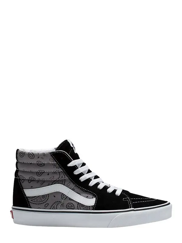 VANS Sk8-hi Paisley High-top Sneakers - Grey