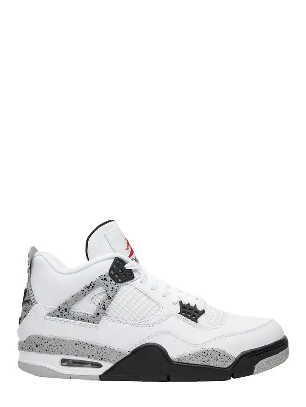JORDAN 4 Retro Og Cement Sneakers - White