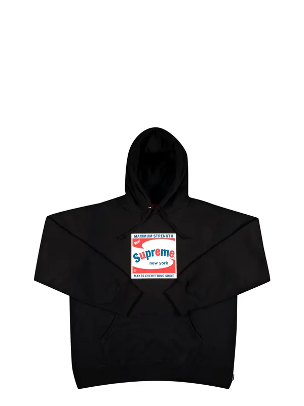 Supreme Shine Hooded Sweatshirt - Black