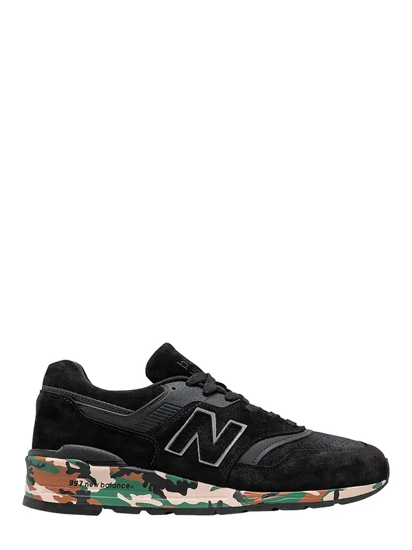 NEW BALANCE 997 Made In Usa 'military Pack' Sneakers - Black