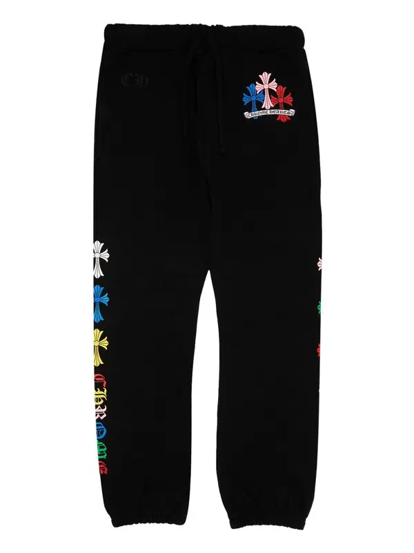 Chrome Hearts Cross Sweatpants /multicolor - Black