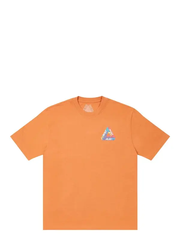 PALACE Tri-visions T-shirt 'caramel - Orange