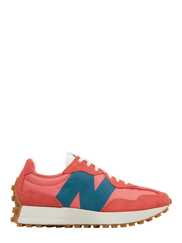 NEW BALANCE 327 Lace Up Sneakers - Red
