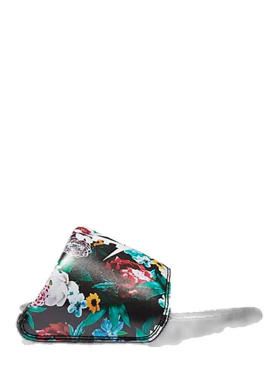 Nike Victori One Printed Slide Floral - Black