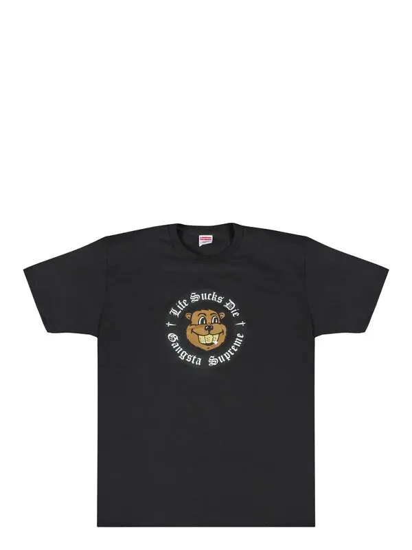 Supreme Life Sucks Die T-shirt - Black