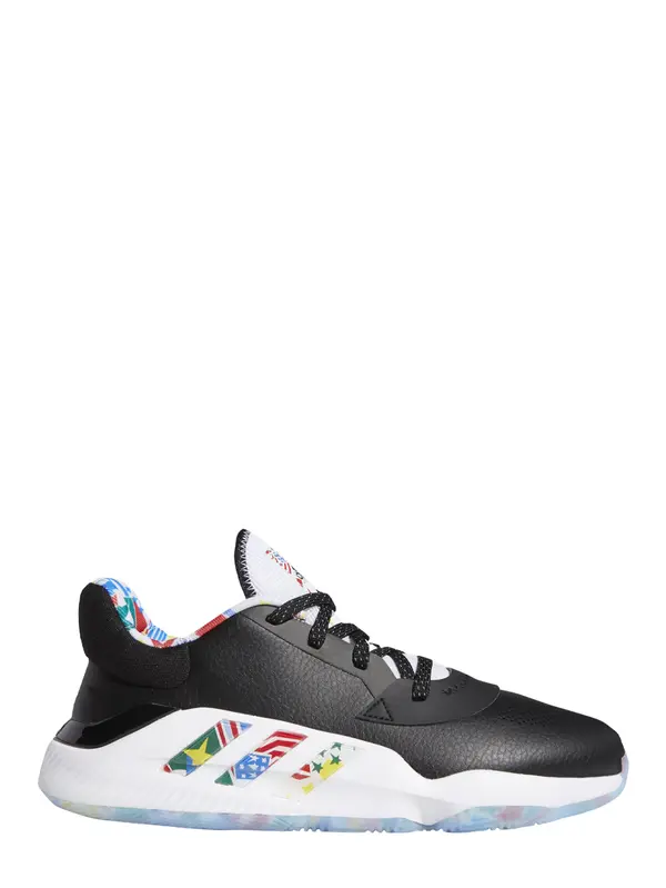 Adidas Pro Bounce 2019 Low Fiba 'ball Around The World' Sneakers - Black