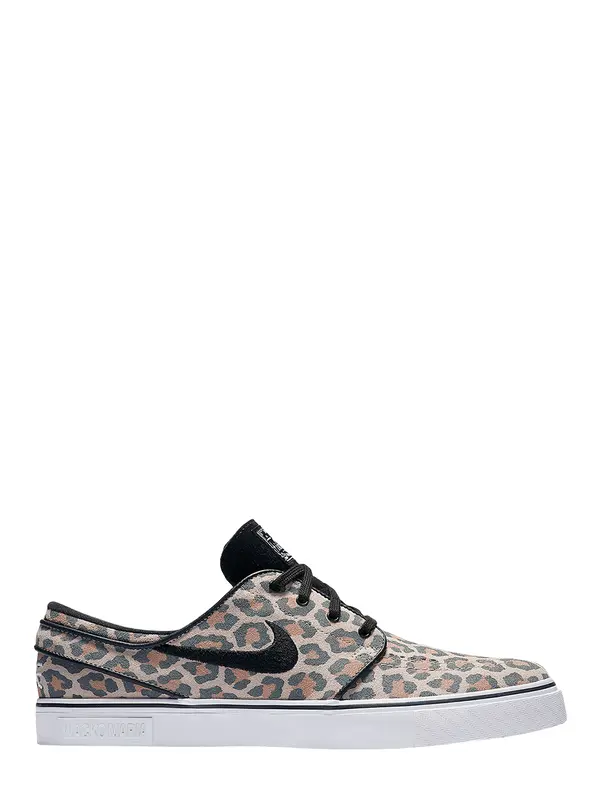 Nike Wacko Maria X Zoom Janoski Sb Leopard Print Sneakers - Tan