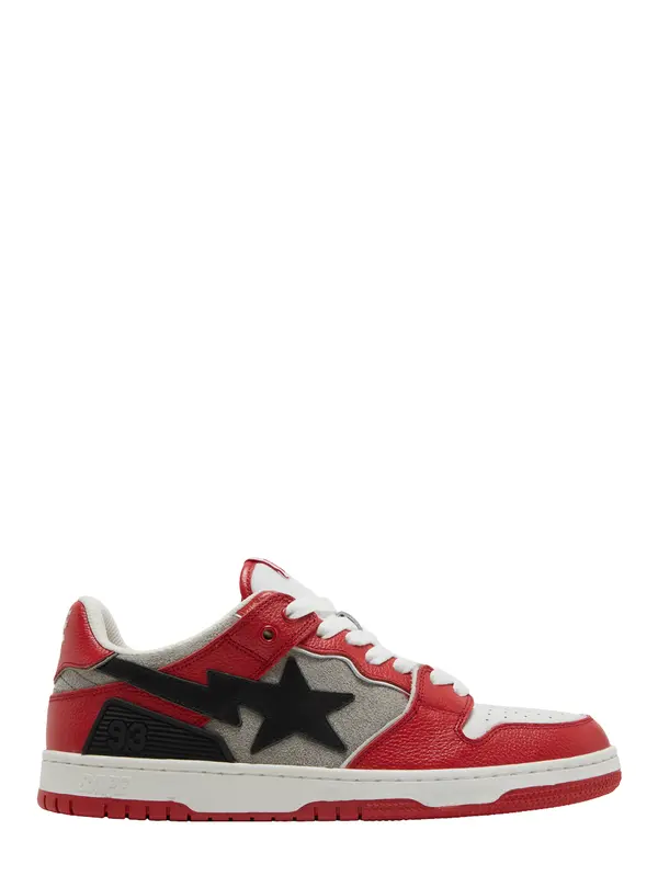 BAPE Sk8 Sta #1 Sneakers - Red