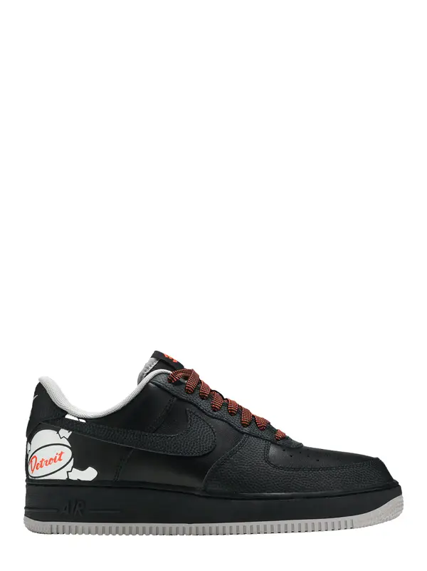 Nike Force 1 Low 'detroit Away' Sneakers - Black