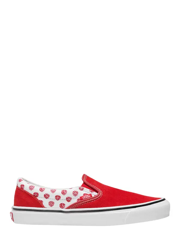 VANS Bodega X Slip-on Lx 'dice' Sneakers - Red