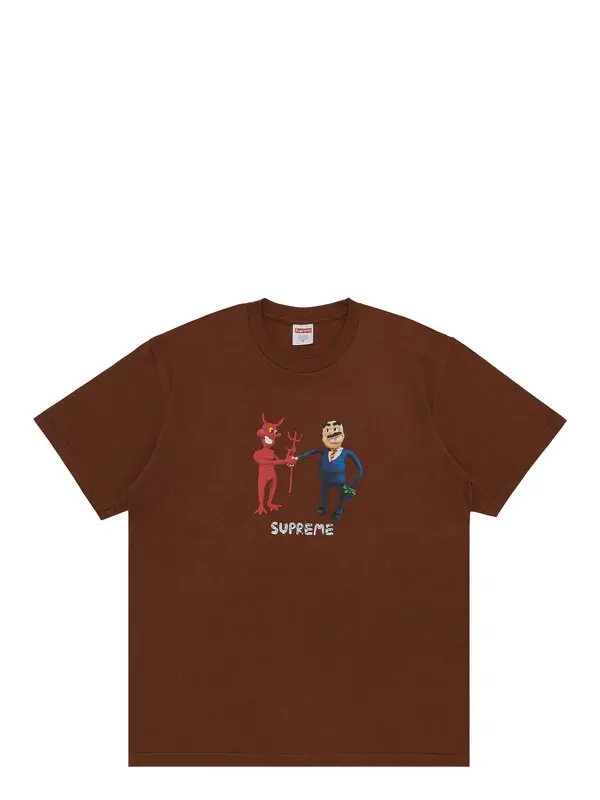 Supreme Business Tee - Brown