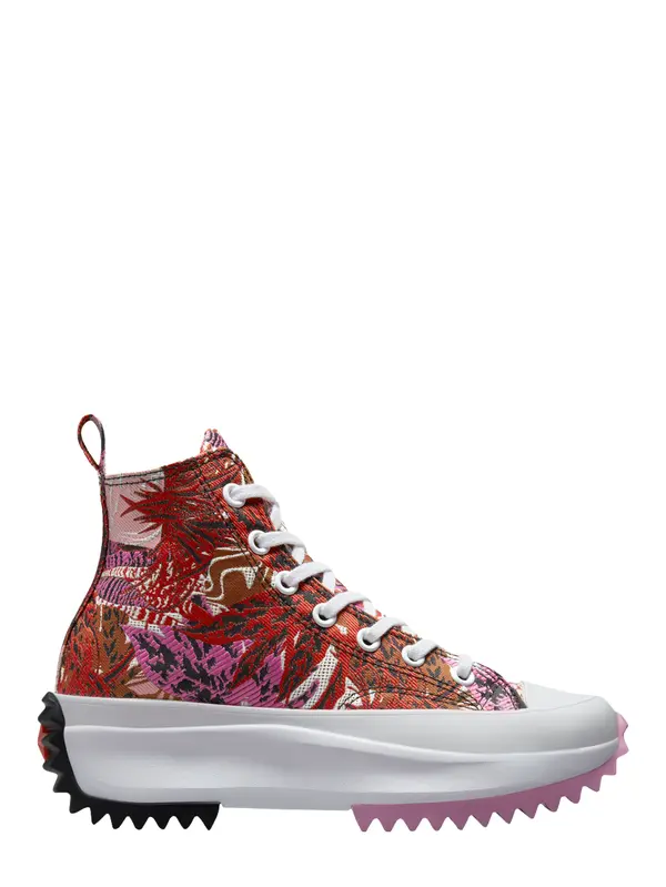 CONVERSE Run Star Hike Platform High Top Sneakers - Red