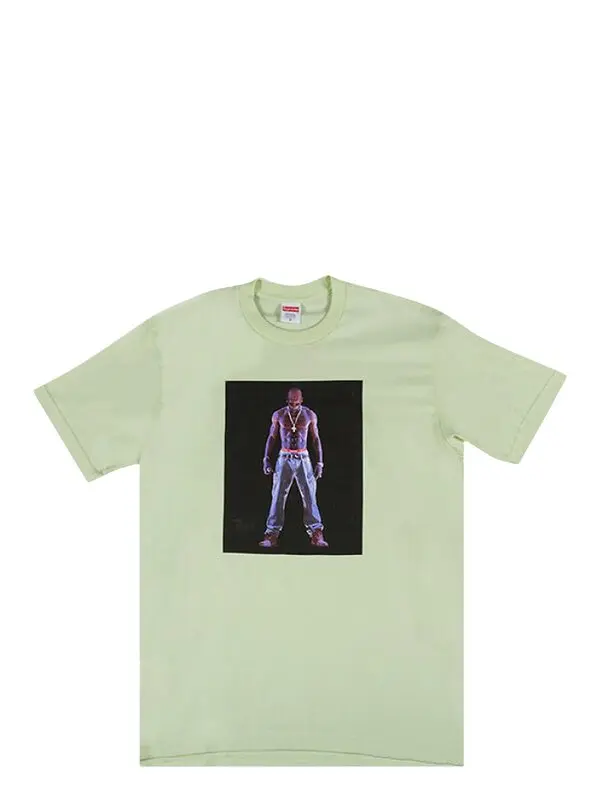Supreme Tupac Hologram Tee 'pale Mint - Green