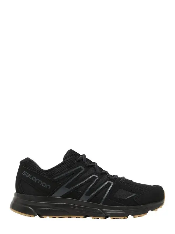 SALOMON X-mission Suede Sneakers - Black