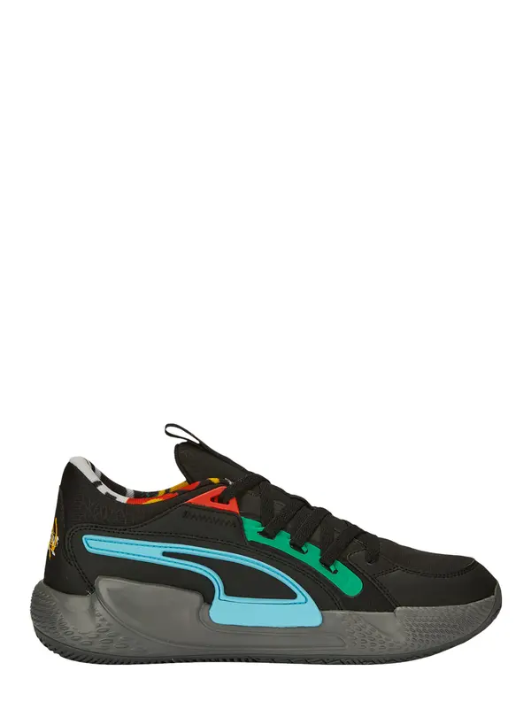 PUMA Court Rider Chaos 'block Party' Sneakers - Black