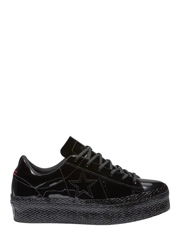 CONVERSE One Star Platform Sneakers - Black