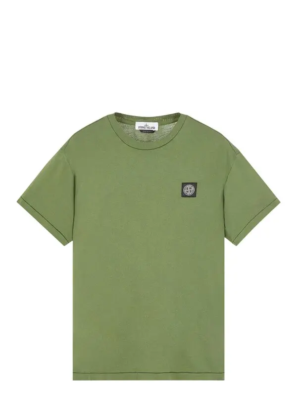 Stone Island Logo Patch T-shirt - Green