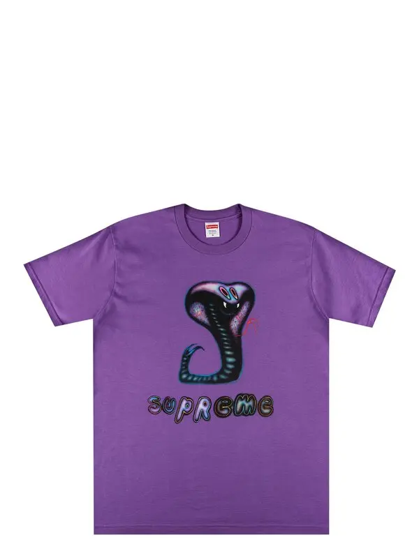 Supreme Snake Tee - Purple