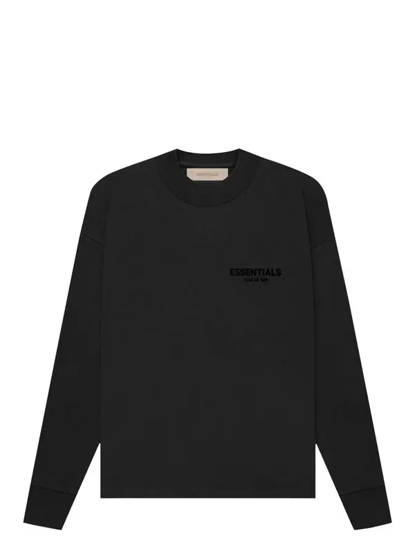 Fear Of God Long-sleeve Tee 'stretch Limo - Black